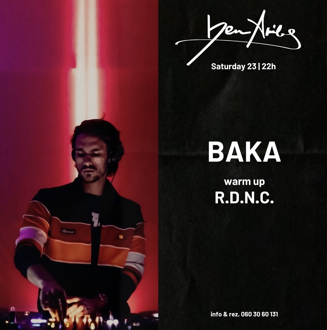 Večeras u Ben Akibi Baka & R.D.N.C