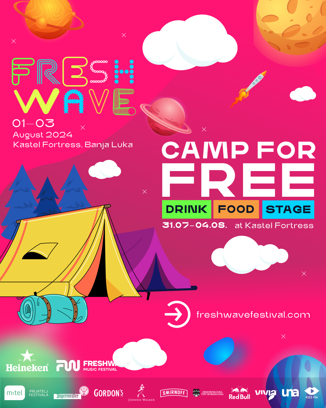 Freshwave 2024: Dobrodošli u festivalski kampu!